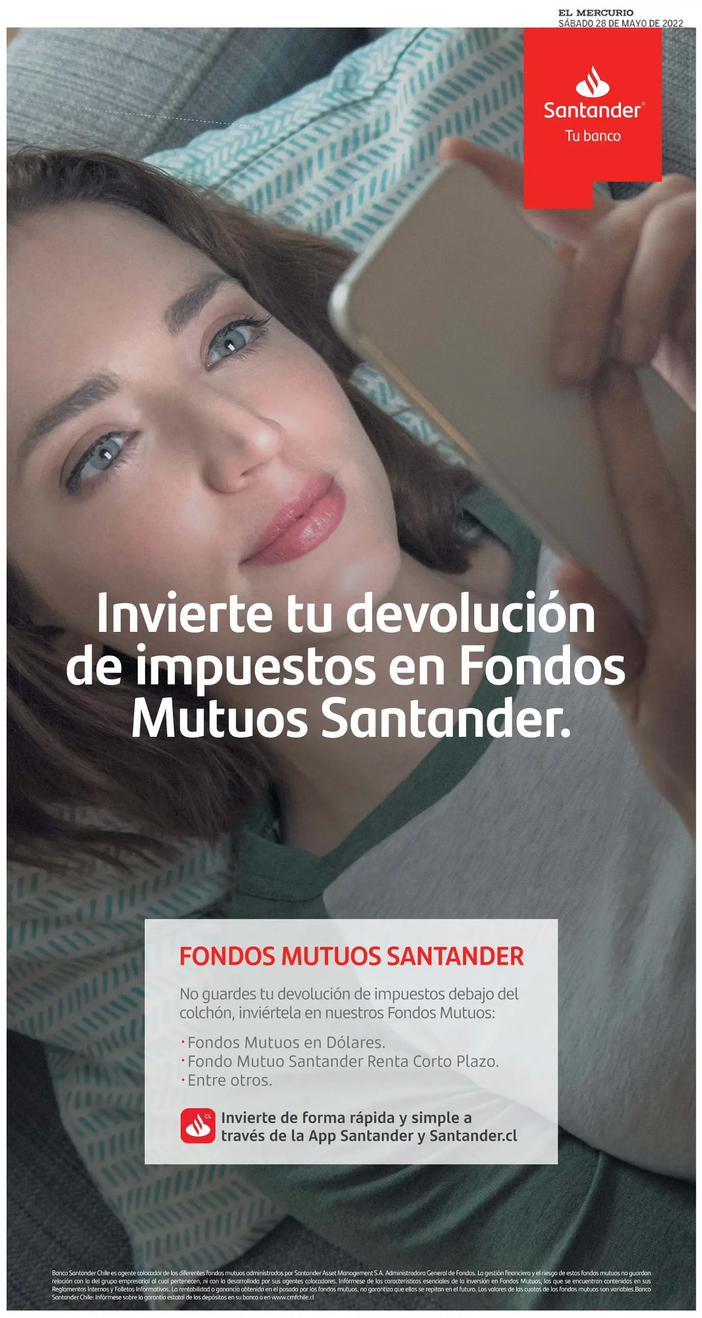 Banco Santander-Chile - CMF Educa - Comisión para el Mercado Financiero