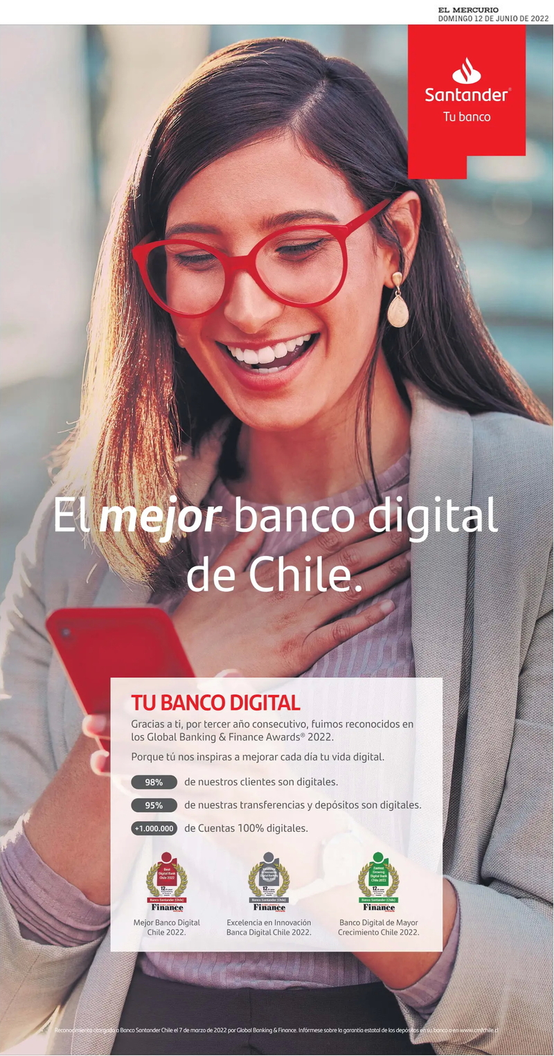Banco Santander-Chile - CMF Educa - Comisión para el Mercado Financiero